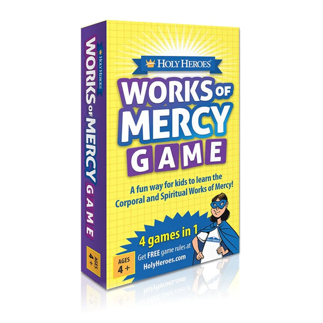 Holy Heroes Works of Mercy Card Game | Catholic Books Direct