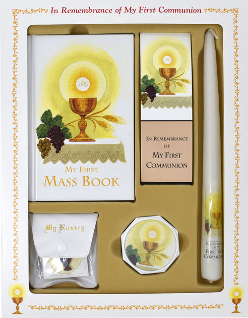 First Mass Book Deluxe Set My First Eucharist | Catholic Books Direct